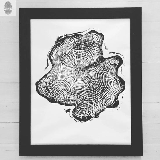 Grand Tetons Art - Unique Tree Ring art Prints – lintonart