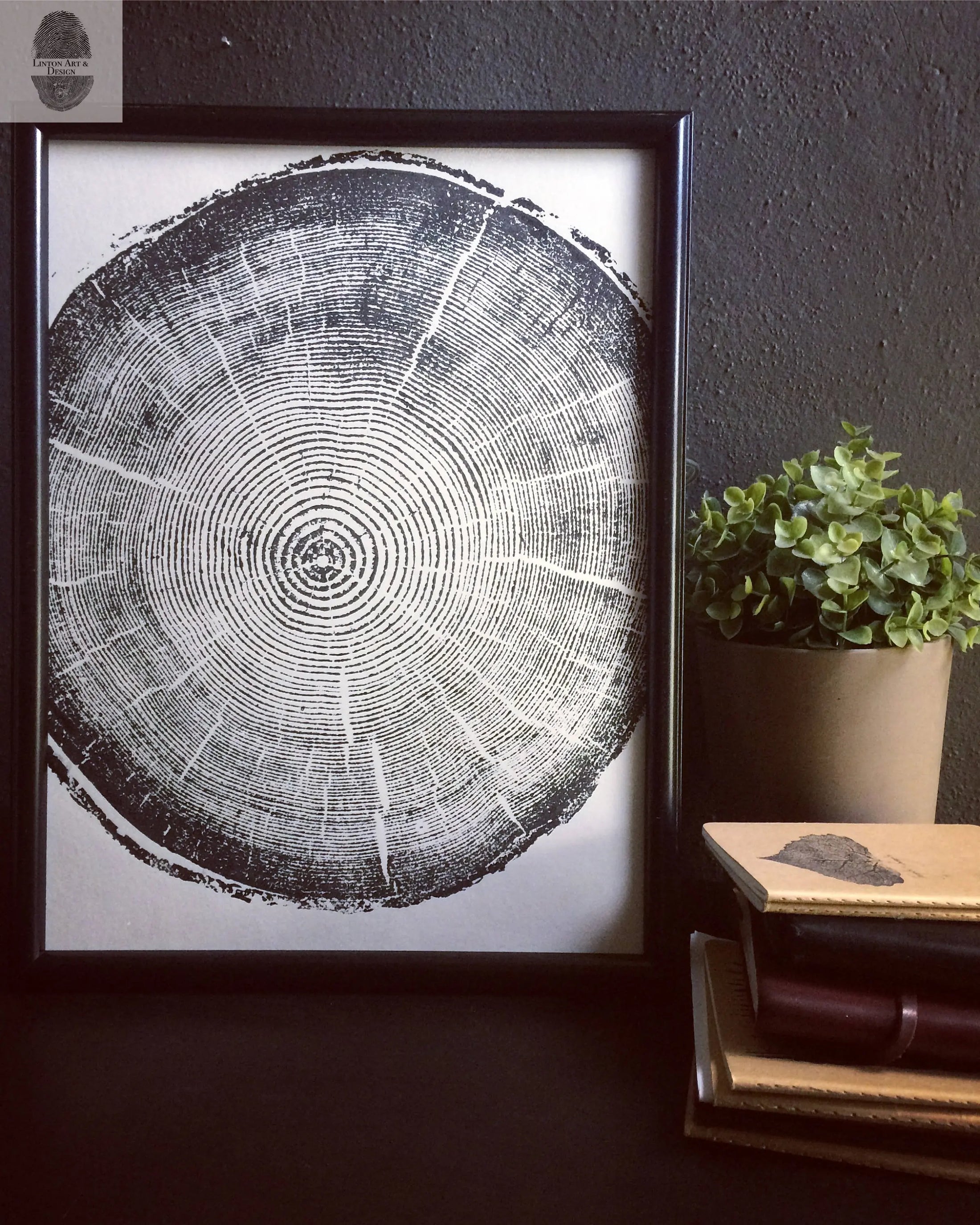 Beautiful Tree Ring Prints - Set of 9 – lintonart